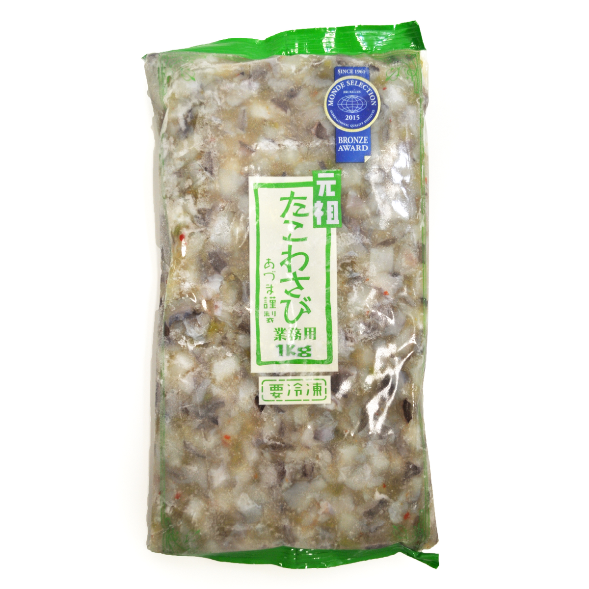 Frozen Tako Wasabi (Seasoned Octopus) 2.2 LB – True World Foods DC