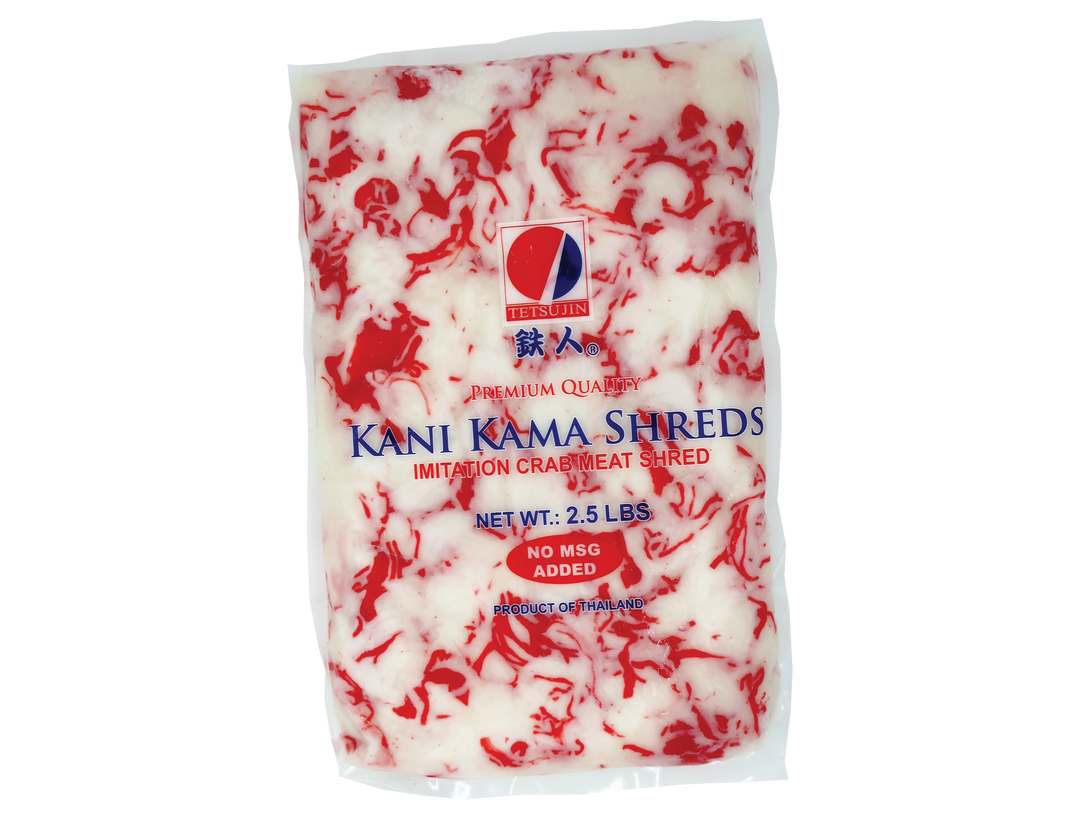 Frozen Kanikama Shred (Imitation Crab Shred) 2.5LB/PK – True World Foods DC